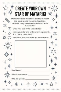Matariki Magic: Fun and Meaningful Activities for Kids to Celebrate the ...
